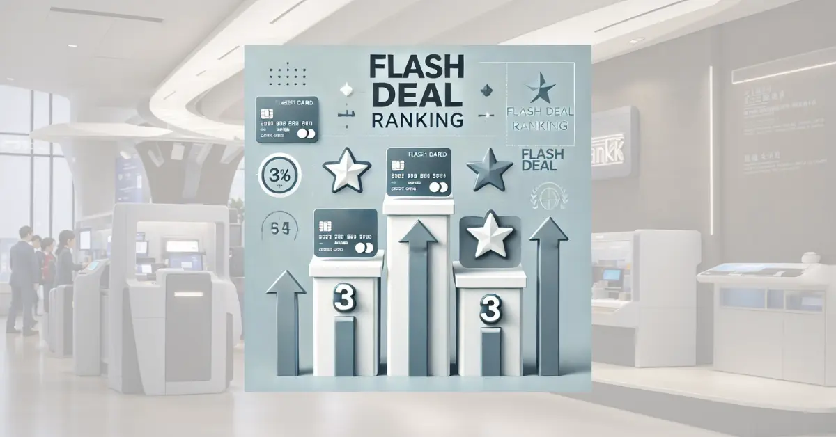 信用卡Flash Deal的名次是如何决定的