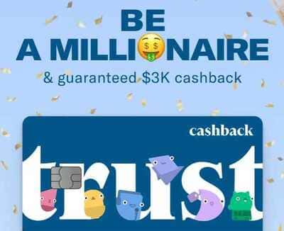 New Card: Trust Cashback Credit Card